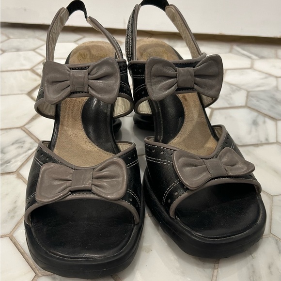 John Fluevog | Shoes | Fluevog Mini Bips Slingback Heels | Poshmark